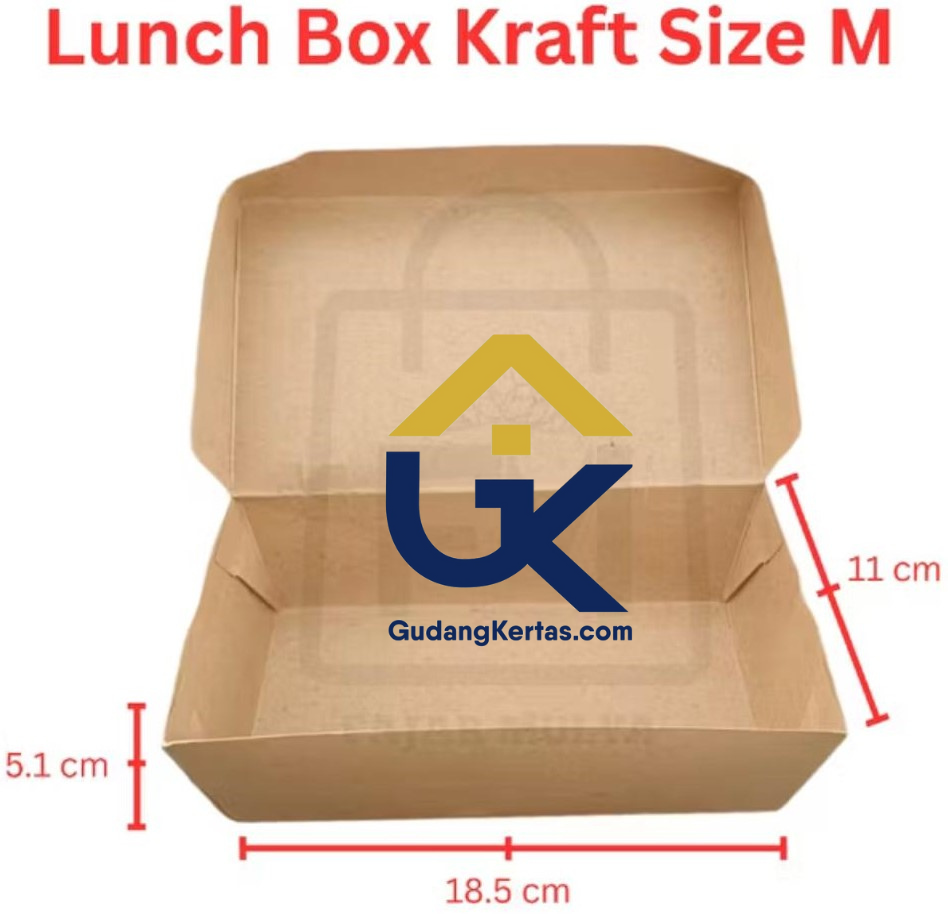 Paper Lunch Box - Gudang Kertas